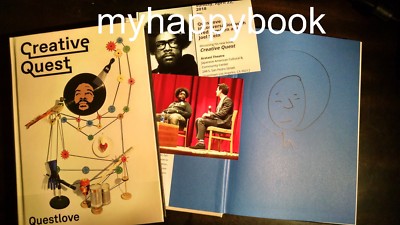 SIGNED Creative Quest by Questlove, autographed, new 9780062670557| eBay