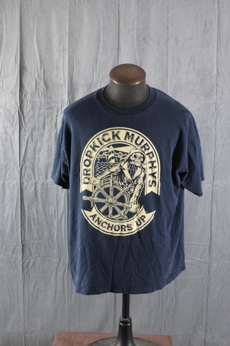 Dropkick Murphys Shirt (Retro) - 2014 Fall Tour Anchors Up - Men's 2XL ...