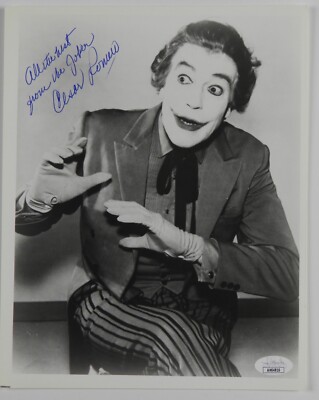 Cesar Romero Batman JSA Signed Autograph 8 x 10 photo The Joker | eBay