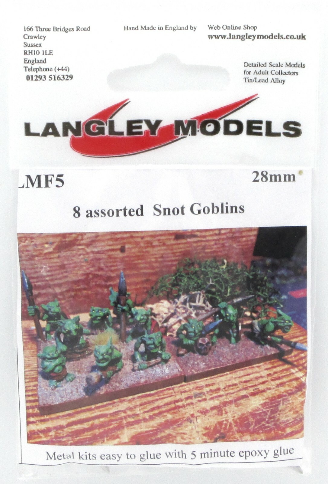 Langley Models LMF5 8 Assorted Snot Goblins (Creatures of Chaos ...