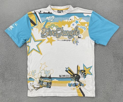 Vintage 5ive Jungle XL Y2K Hip Hop Streetwear Walk Of Life 5 Burroughs ...