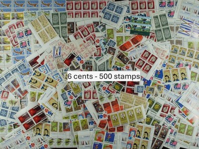 Weeda Canada Postage Lot of 500 x 6c stamps, mostly NH, $30 Face Value ...