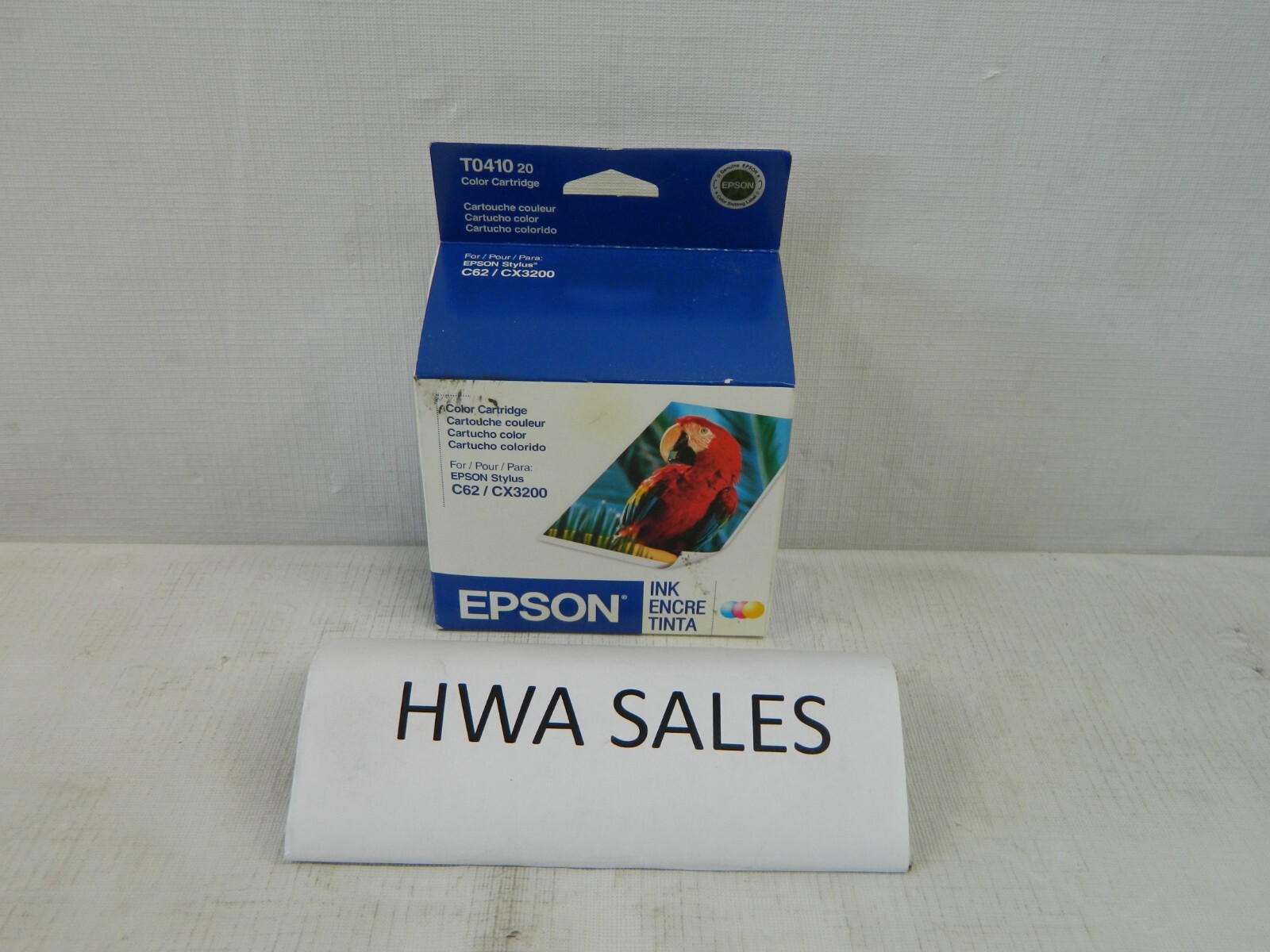 Genuine Epson T041020 Color Ink Cartridge C62 CX3200 NEW OEM SEALED | eBay