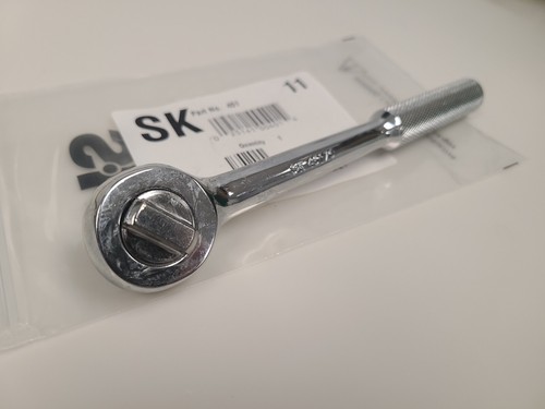SK Hand Tools 45170 3/8" Drive 40 Tooth Reversible Ratchet Chrome S-K ...