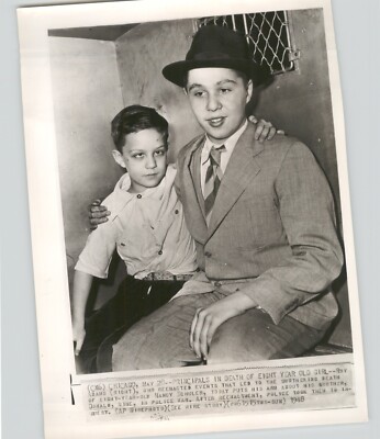 ROY ADAMS & Brother of NANCY SCHULER Slaying Case CRIME 1948 Press ...