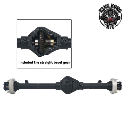 187mm Metal Powered Rear Axle for 1/12 Scale 4x4 Soviet Q157 R/C ...