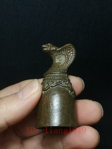 Collection Asian chinese old bronze hand casting snake glass cup statue figure | eBay