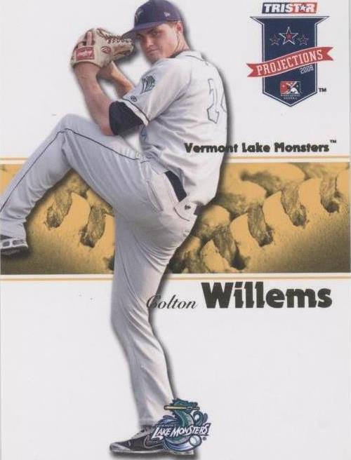 2008 TRISTAR PROjections - Colton Willems #395 Yellow /25 (RC) for sale ...