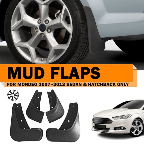 4Pcs Car Mud Flaps Splash Guards Fender Mudguard For Ford Mondeo MK4 ...