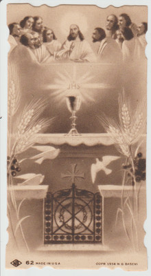Holy Cards - Litho Holy Card