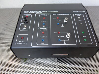 Degem Systems eAT-301 Signal Interface Unit SIU Measuring Instruments ...