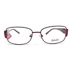 SPLENDOR SP 3007 BU Womens Burgundy Full Rim Eyeglasses 51-16-135 | eBay