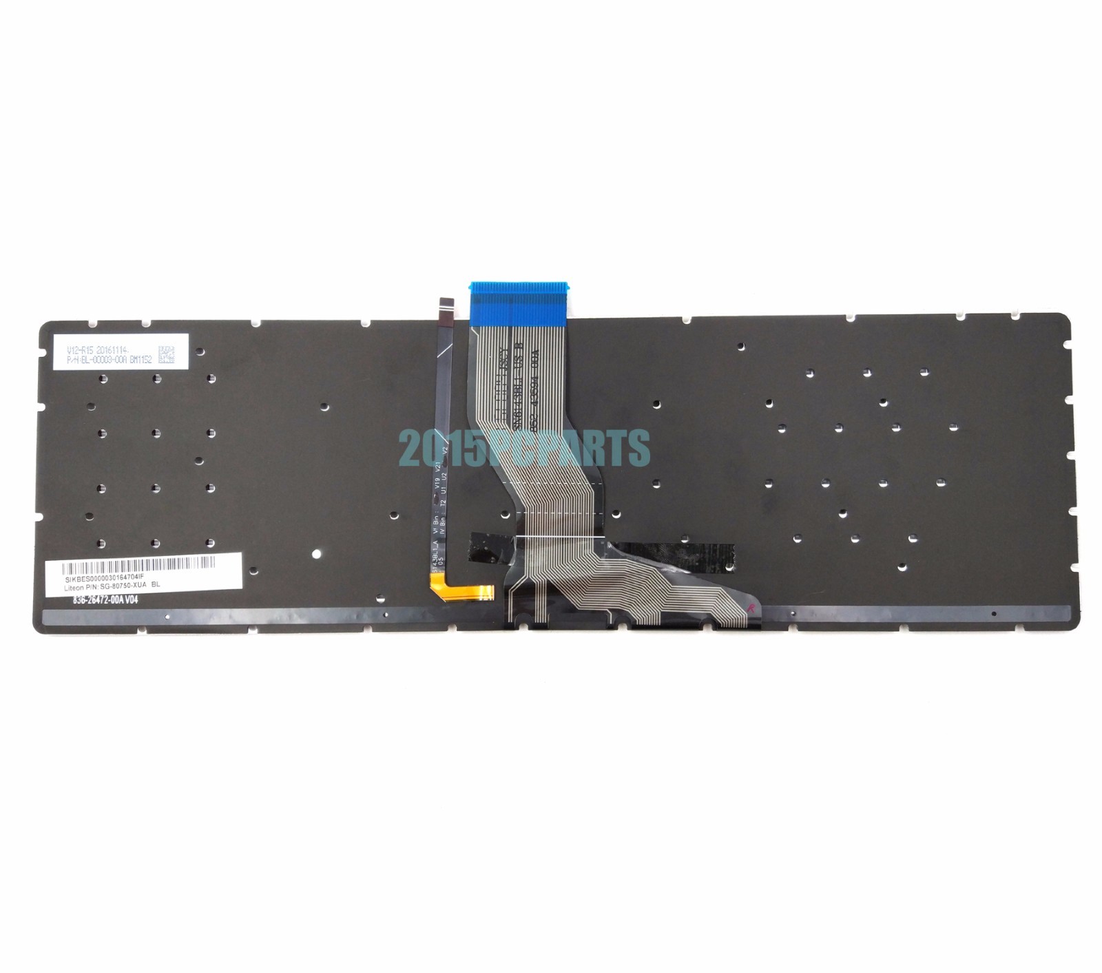 New HP ENVY 17-N000 17-n153nr 17t-n000 17t-n100 Keyboard US Backlit Red ...