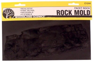 NEW Woodland Scenics Facet Rock Mold C1244 | eBay