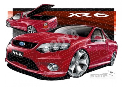 FORD FG XR6 FALCON UTE SEDUCE A2 FRAMED PRINT (FT329) | eBay