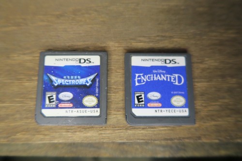Nintendo DS Game Lot - Disney Games Enchanted And Spectrobes - Games ...