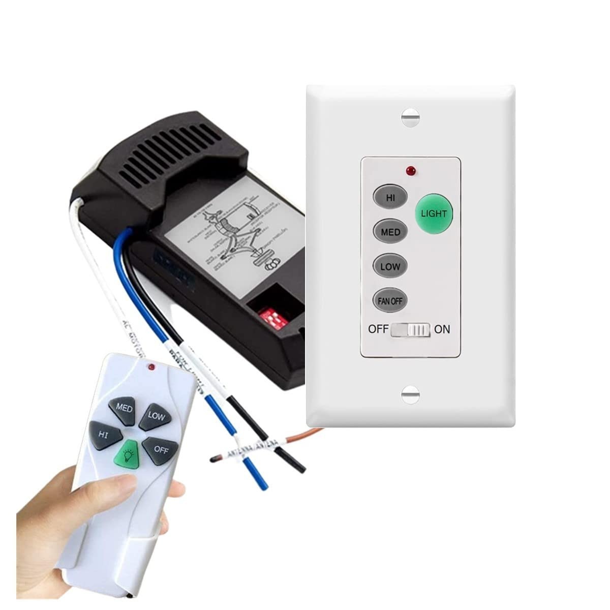 Remote Control Ceiling Light Dimmer | Shelly Lighting