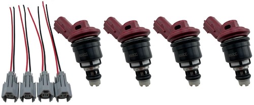 850CC Side Feed Fuel Injectors FOR Forester Legacy WRX Impreza STI EJ20 ...