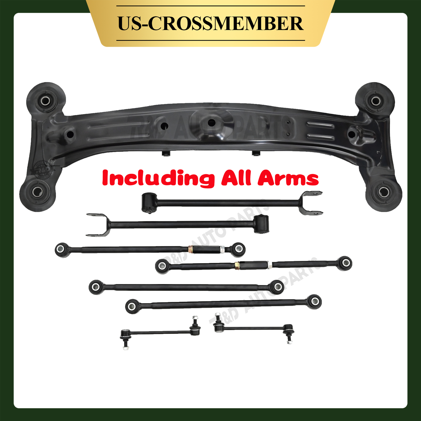 For 97-01 Toyota Camry 97-04 Avalon Rear KFrame Crossmember Axle W ...