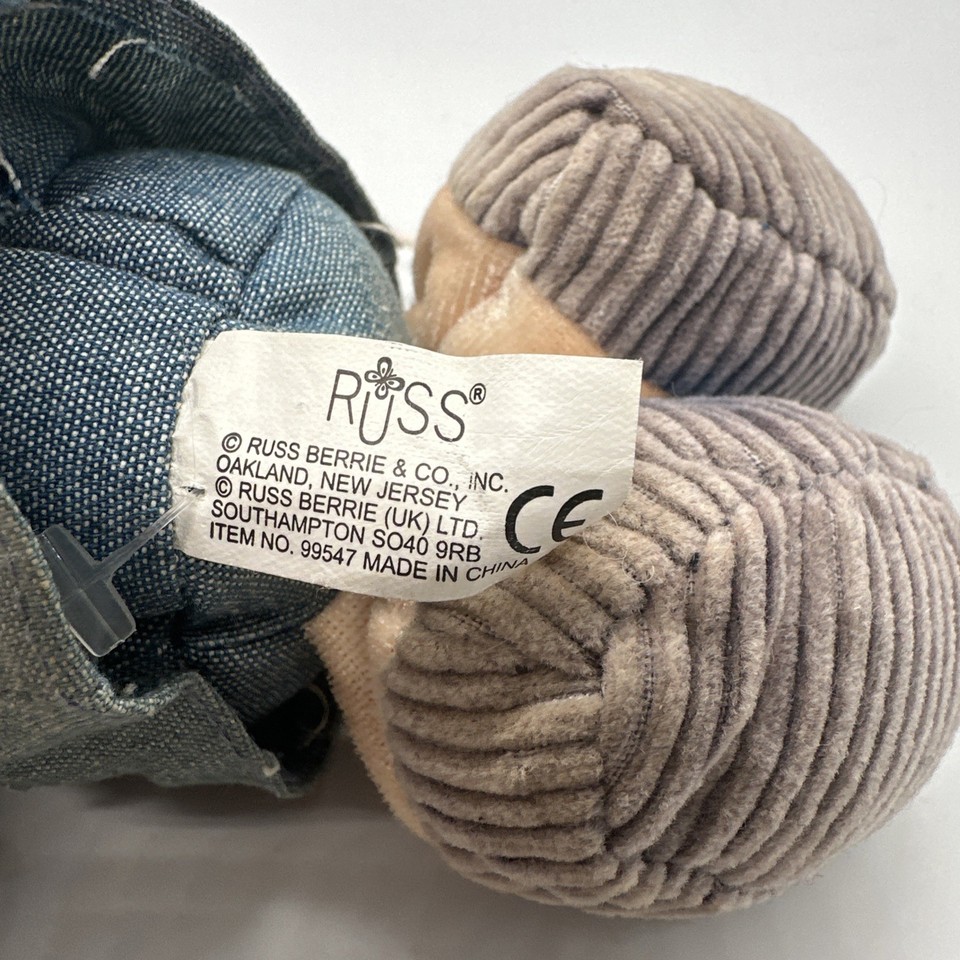 Bubblegum Bods cool daughter Plush 8"Russ Carlton Cards Y2K Vintage ...