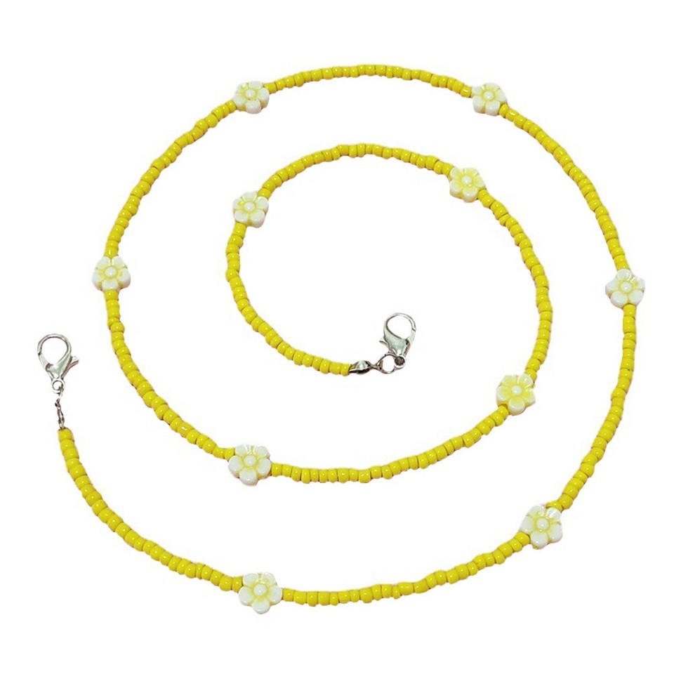 Beads Mask Chain Beads Necklace Holder Retainer Hanger Keeper Around ...