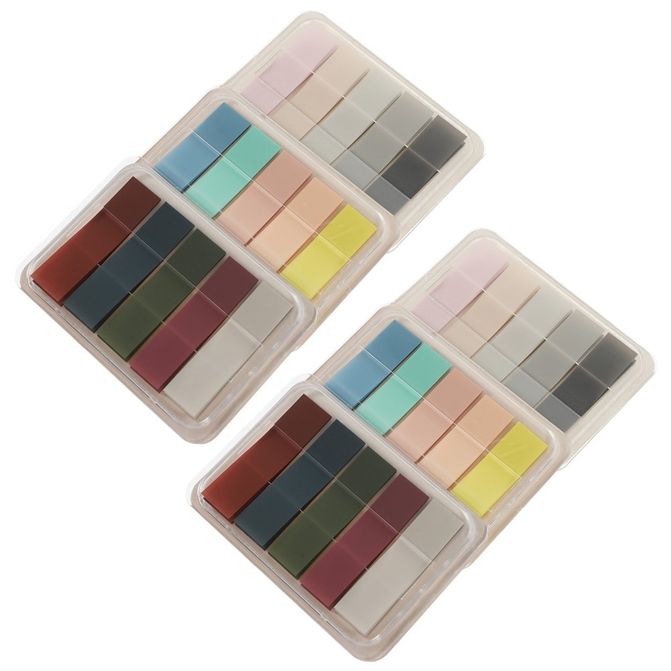 6 Boxes Index Labels Office Paper Strips Reading Markers | eBay UK