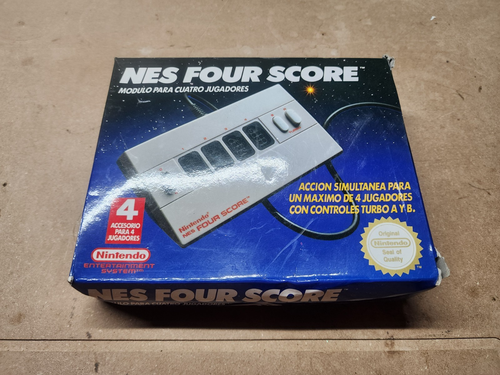 Nintendo NES Four Score Four Player Module Controller with box and ...