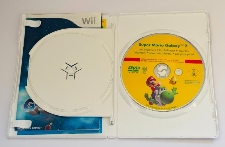 Nintendo Wii Game Super Mario Galaxy 2 Good Condition Complete Manual 2 ...