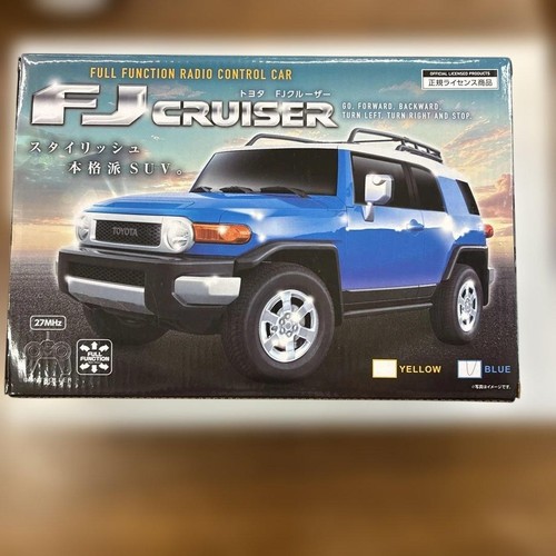 Toyota FJ Cruiser RC Car Blue 27MHz 4WD, Remote Control, Used | eBay