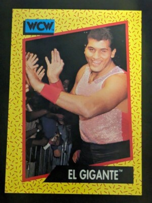 El Gigante 1991 Impel WCW Wrestling Card #86 Trading Card | eBay