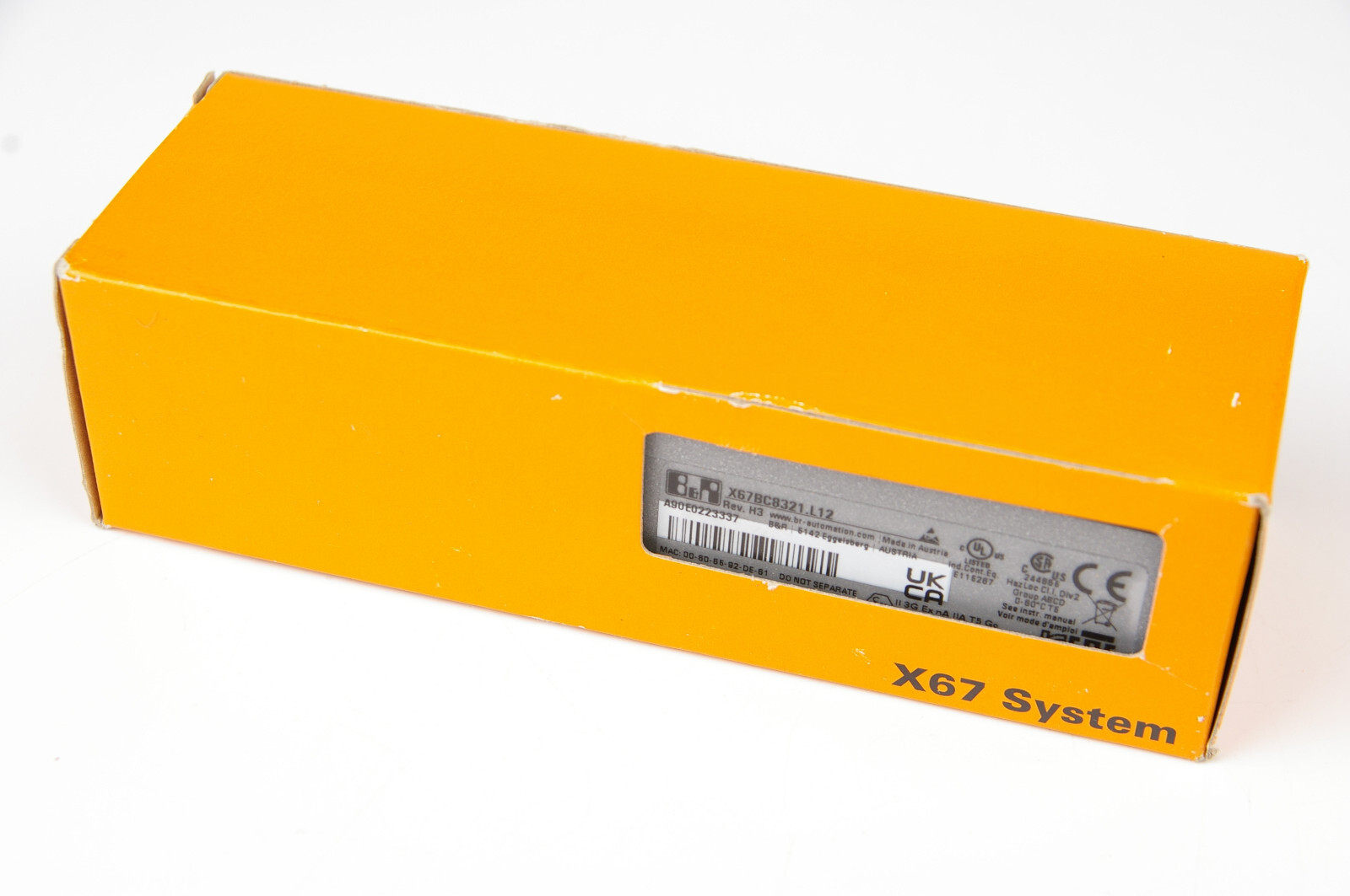 B&R X67BC8321.L12 Rev.H3 Module | eBay