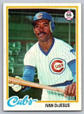 1978 Topps #152 Ivan DeJesus Cubs | eBay