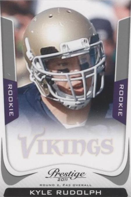 2011 Panini Prestige - Rookie Kyle Rudolph #259 (RC) for sale online | eBay