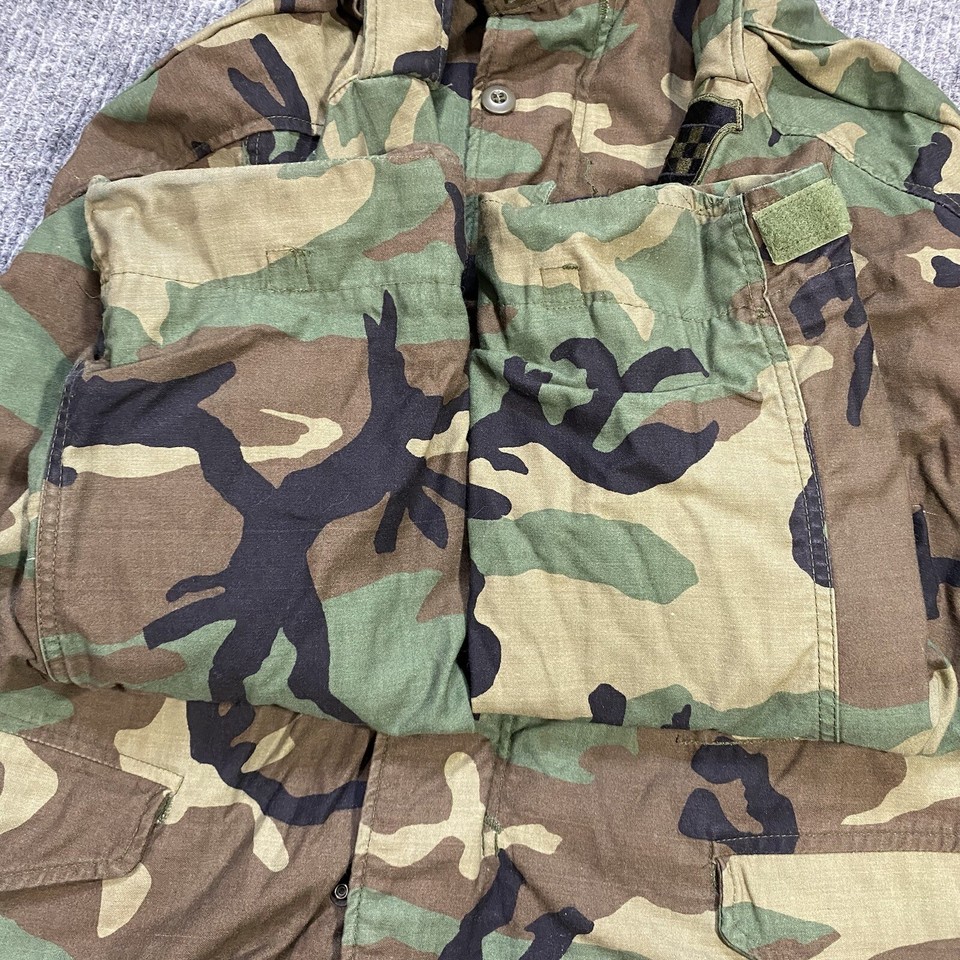 Alpha Industries US Military Heavy Field Jacket M81 M65 Woodland Camo ...