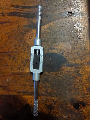 NO.2 Hand tap Reamer tapping tap Wrench M3 - M12 UNC UNF BS BSF BSW 1/8 ...