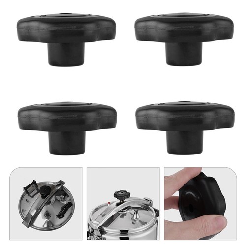 4 Pcs Pressure Cooker Accessories Replacement Pot Lid Knob Universal ...