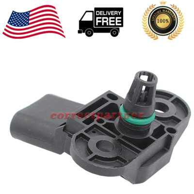 MAP Manifold Pressure Sensor For Audi VW 0261230234 0261230095 ...