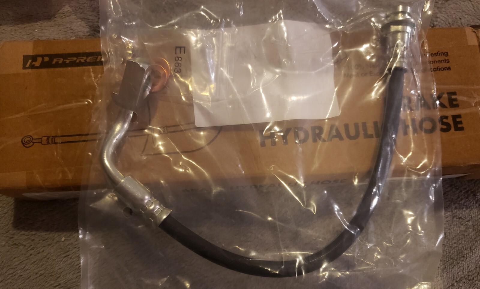 Brake Hydraulic Hose Rear Left for Chevrolet Impala 11-13 Impala ...