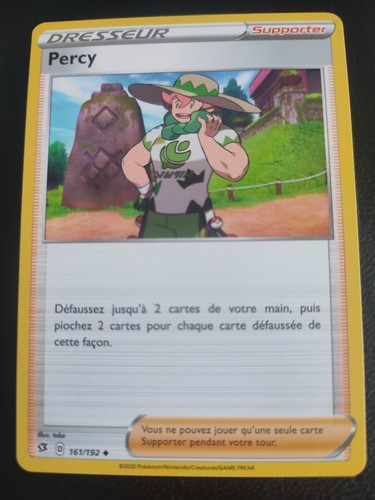 Carte Pokémon Percy 161/192 Clash Des Rebelles | eBay
