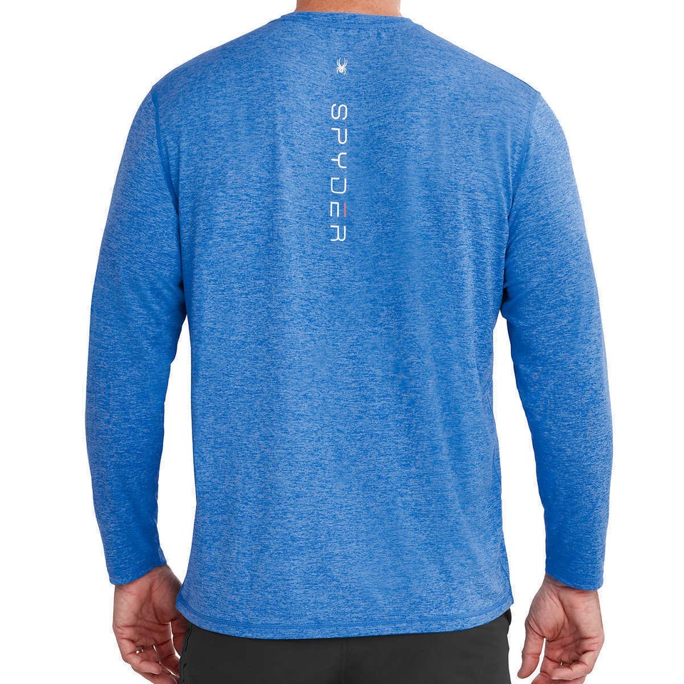 Spyder Men’s Rash Guard, Breathable Fabric, Quick Dry, 50+ UPF ...