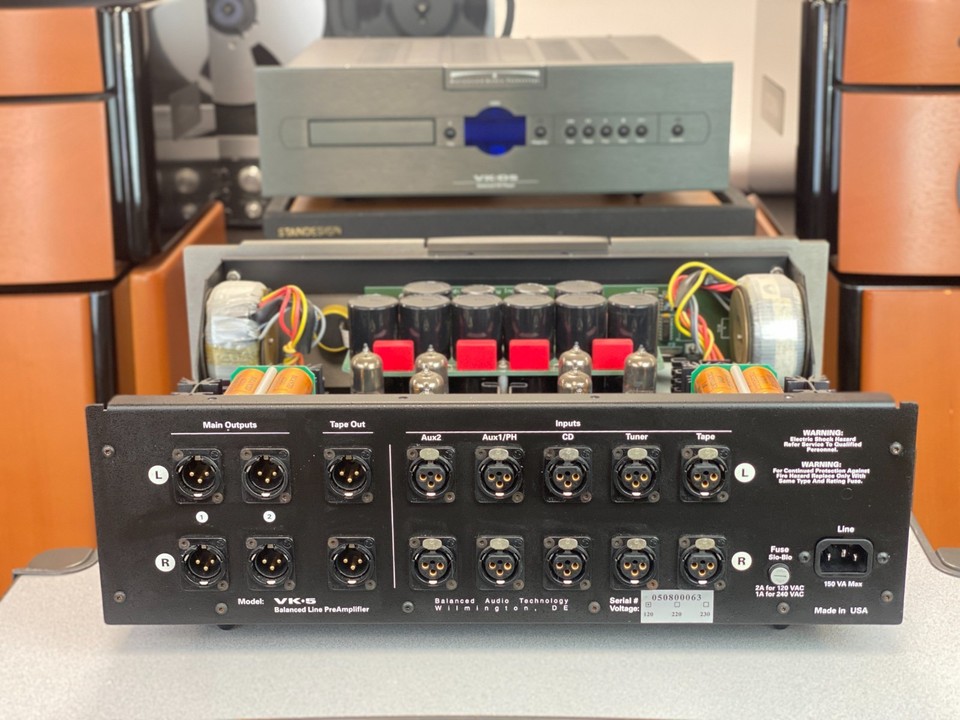 Balanced Audio Technology (BAT) VK-50SE Tube Preamplifier XLR in ...