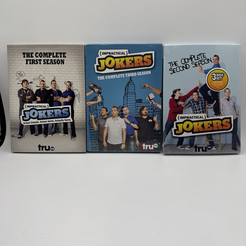 Impractical Jokers Seasons 1–3 DVD Set Comedy TV Lot (S2 & S3 Sealed ...