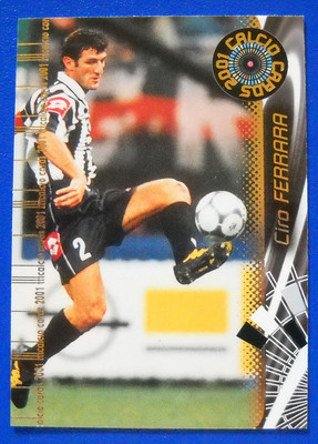 CARDS PANINI CALCIO 2001 CARD N.41 - FERRARA - JUVENTUS | eBay