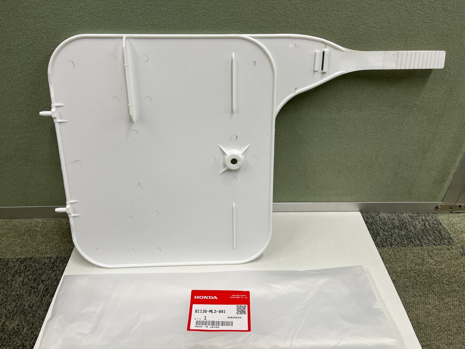 Honda Front Number Plate CR125 CR250 CR500 CR 125 250 500 1988 1989 | eBay