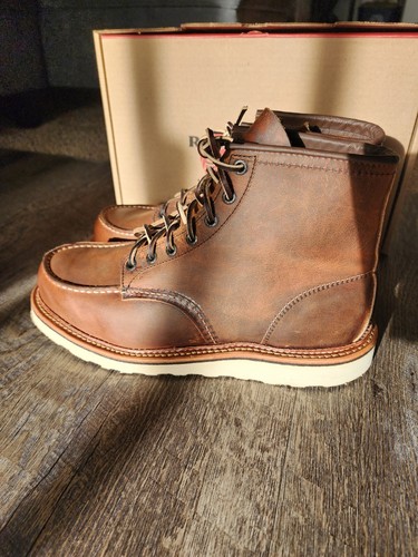 Red Wing Heritage 1907 Classic Moc Toe Boots - Men's Size 9 EE - BRAND ...