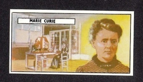 Marie Curie 1966 British Tea Card | eBay