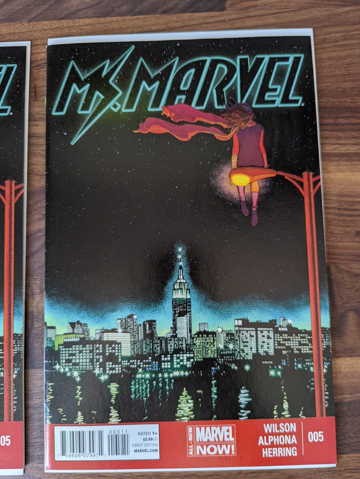 Ms. Marvel #5 (2 Copies) NM 1st Cameo of the Inventor, Ms. Marvel ...