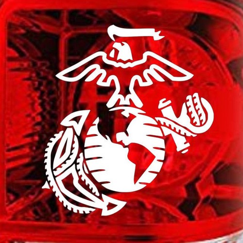 Marine Corps EGA USMC Tail Light Vehicle Car Truck Decal Sticker ...