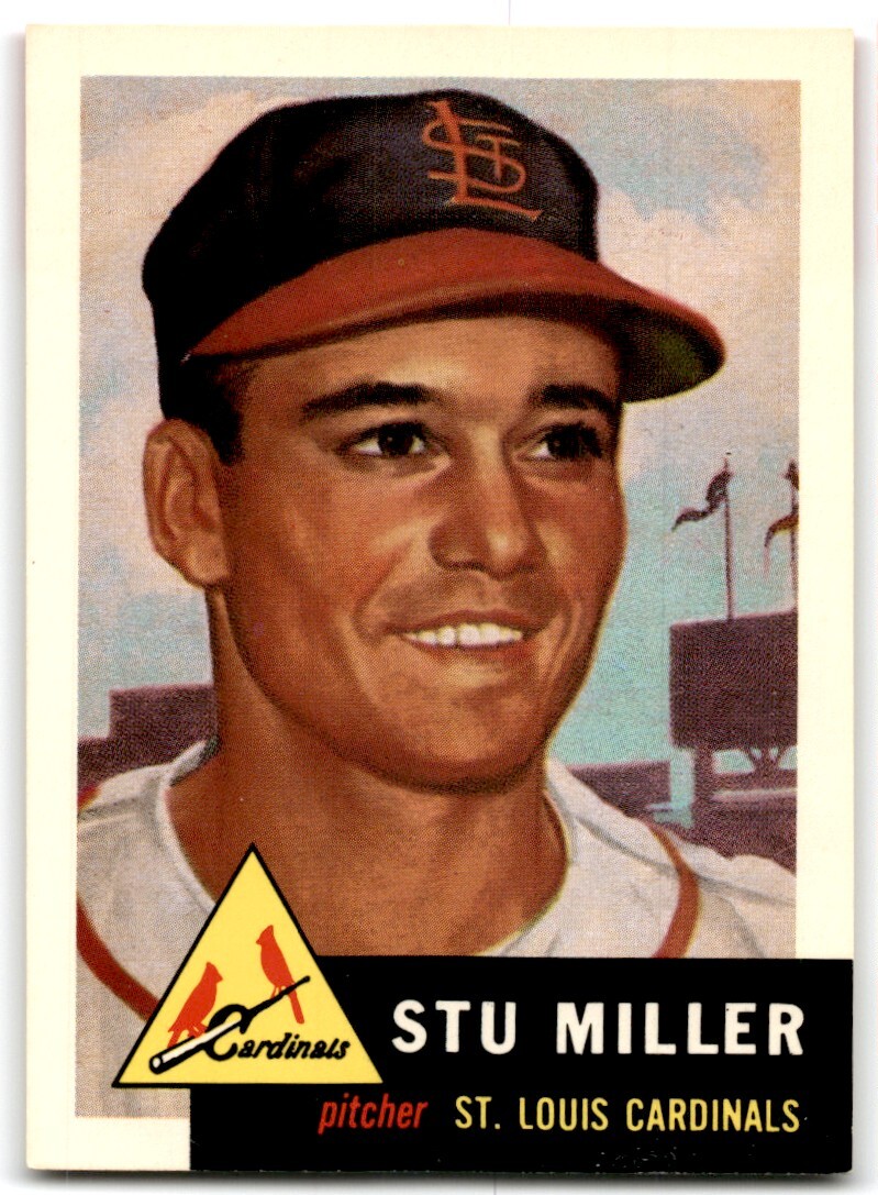 1991 TOPPS ARCHIVES 1953 STU MILLER ST. LOUIS CARDINALS #183 | eBay