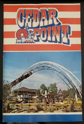 1977 Cedar Point Amusement Theme Park Brochure Guide Book Pamphlet | eBay